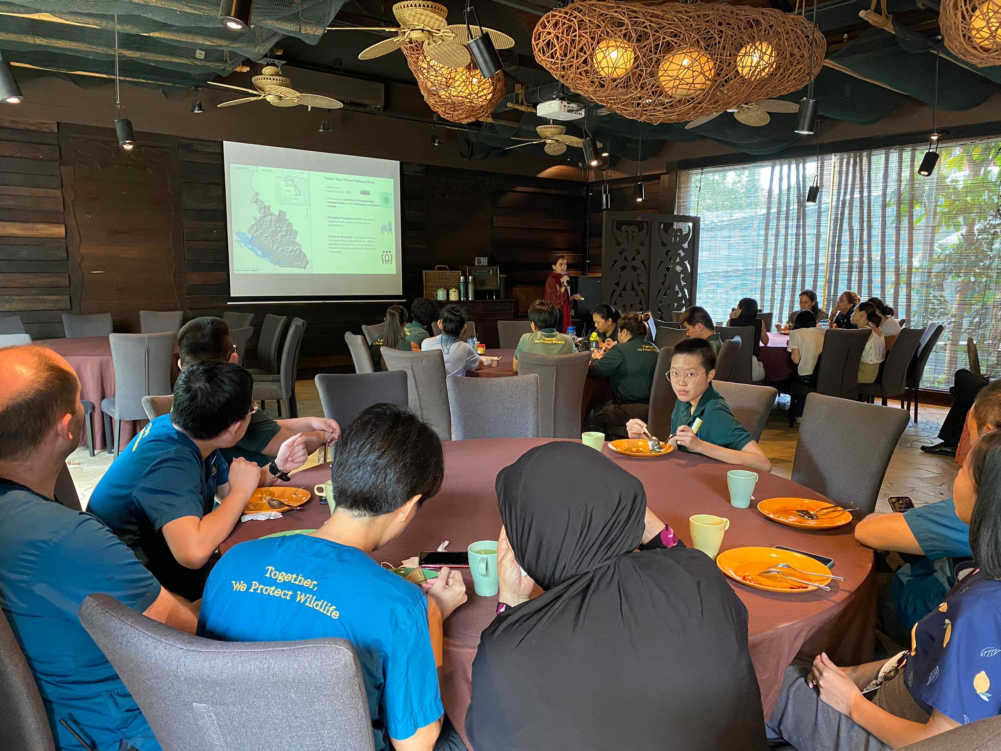 A visit and talk at Mandai Wildlife Reserves and Mandai Nature in ...