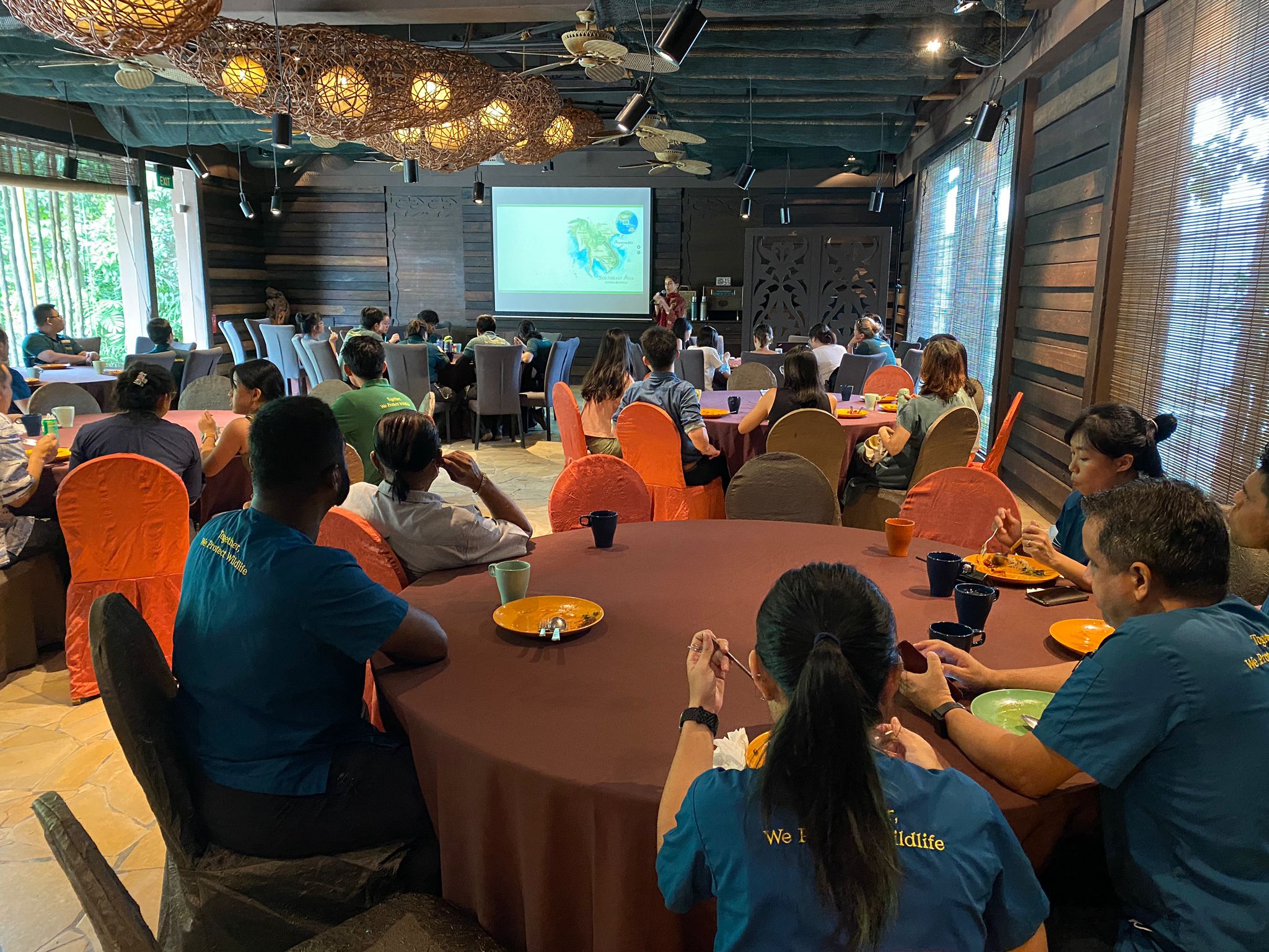 A visit and talk at Mandai Wildlife Reserves and Mandai Nature in ...